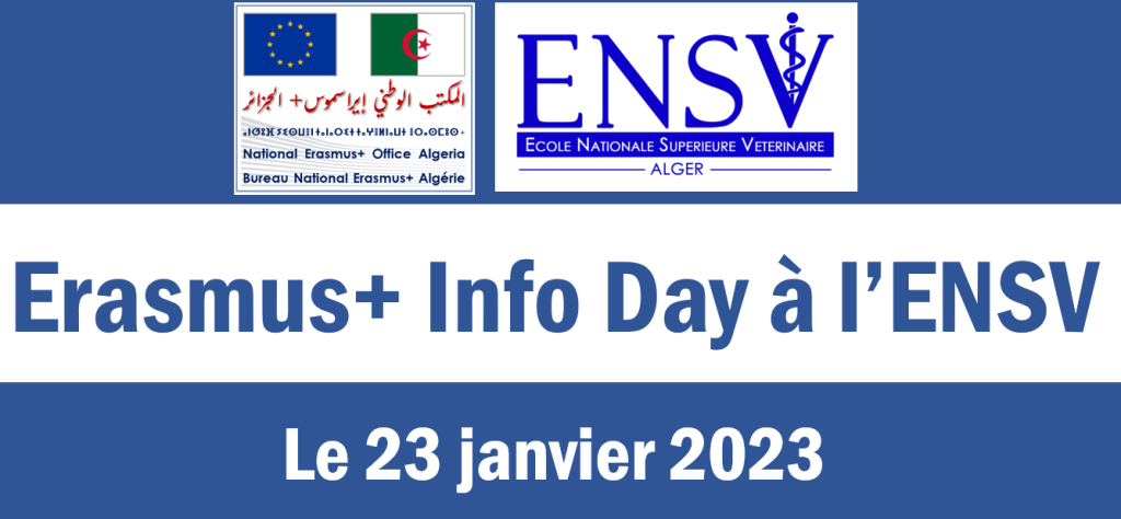Journée d'information ERASMUS+ à l'ENSV - ENSV