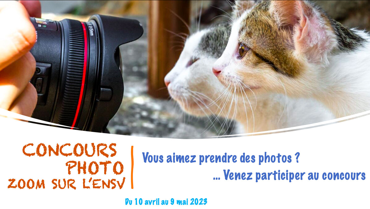 ENSV | CONCOURS PHOTO « ZOOM SUR L’ENSV